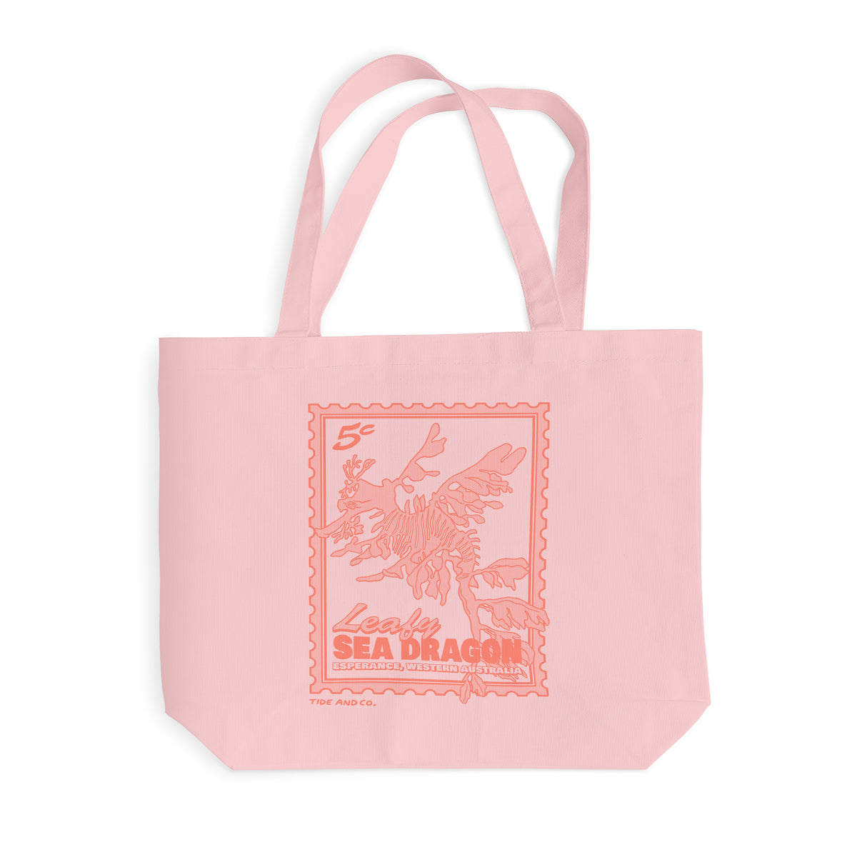 Stamp Series Tote Bag - Leafy Sea Dragon – Tide Town